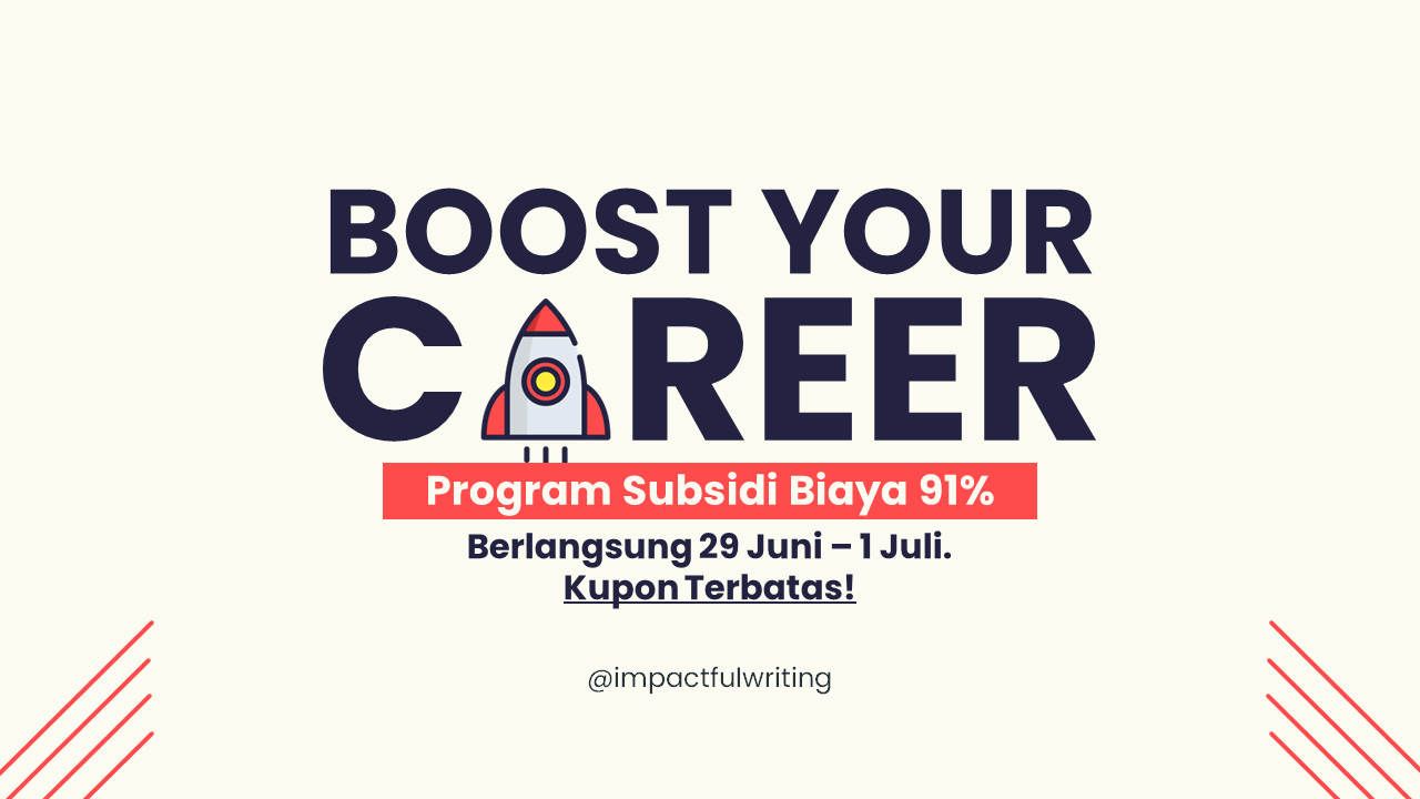 Boost Your Career. NOW!